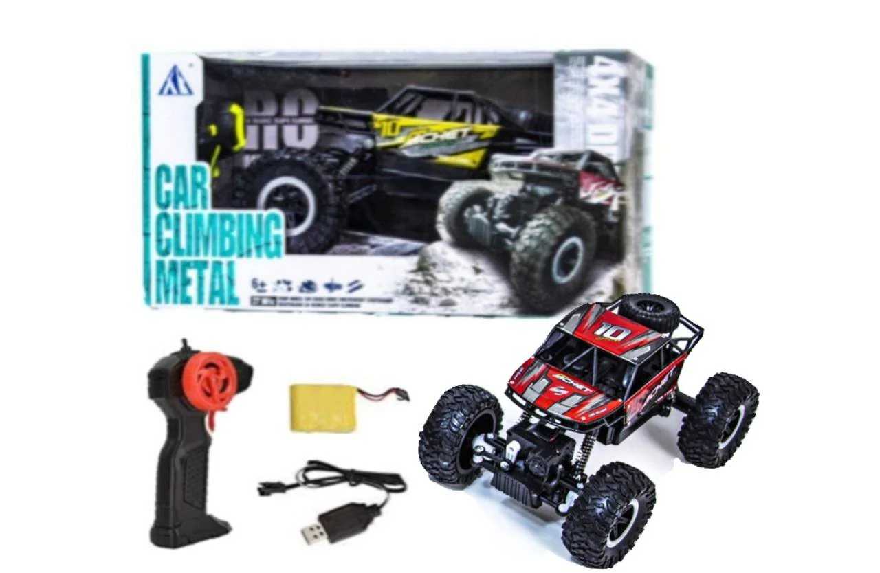 Car climbing metal RC- metalni džip crveni - Car climbing metal RC- metalni džip crveni