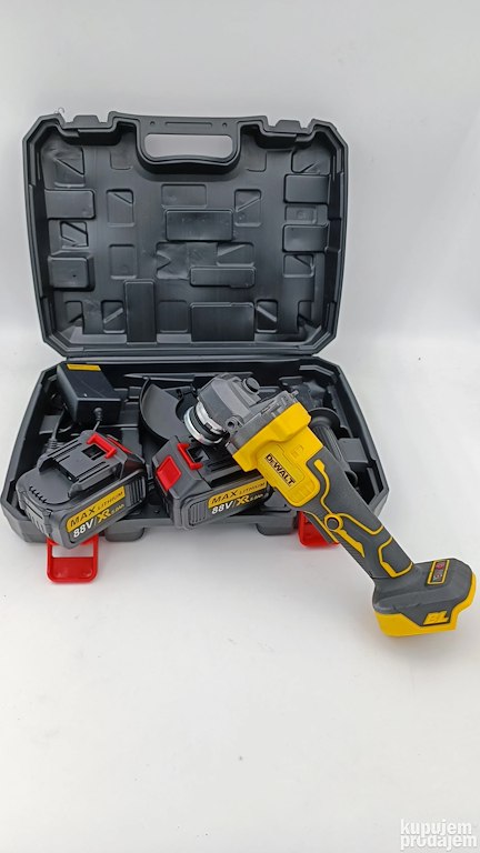 DEWALT Aku Brusilica 88v + dve baterije - DEWALT Aku Brusilica 88v + dve baterije