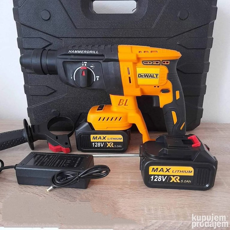 Dewalt Aku hilti bušilica 128v + dve baterije - Dewalt Aku hilti bušilica 128v + dve baterije