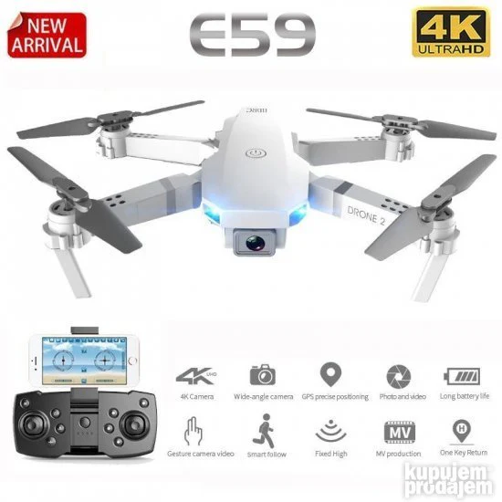 Dron 4K Kamera Dron E59 Dron - Dron 4K Kamera Dron E59 Dron