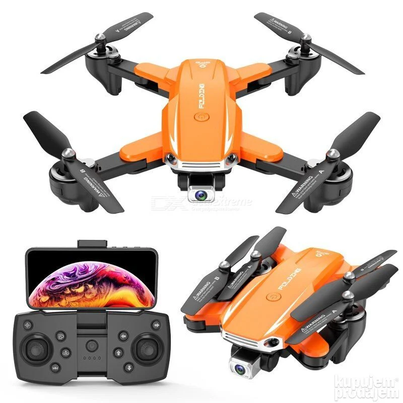 Dron 818 AE5 PRO sa dve baterije i 4K kamerom - Dron 818 AE5 PRO sa dve baterije i 4K kamerom