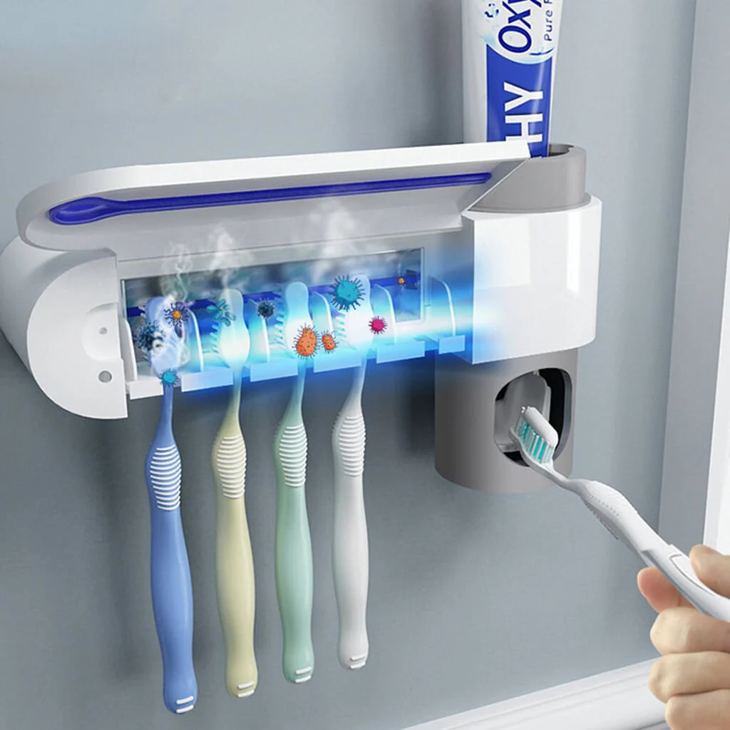 Držač za četkice za zube sa UV sterilizatorom - Držač za četkice za zube sa UV sterilizatorom