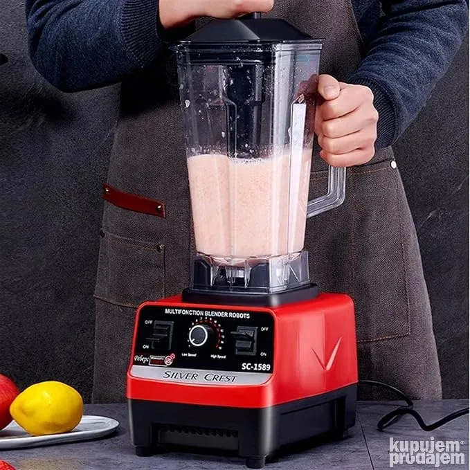 Elektricni Maxi Blender 4500W Silver Crest SC-1589 sokovnik - Elektricni Maxi Blender 4500W Silver Crest SC-1589 sokovnik