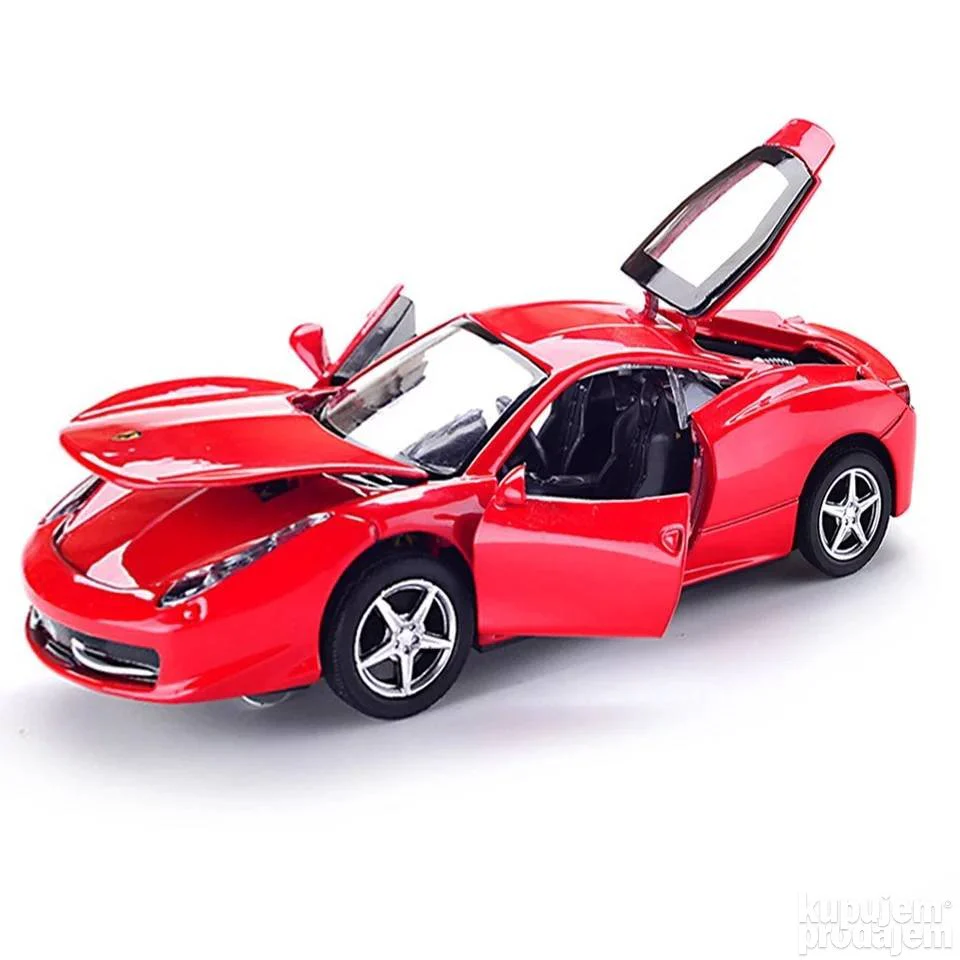 Ferrari 458 Italia Metalni-Muzicki Autic 1/32 - Ferrari 458 Italia Metalni-Muzicki Autic 1/32