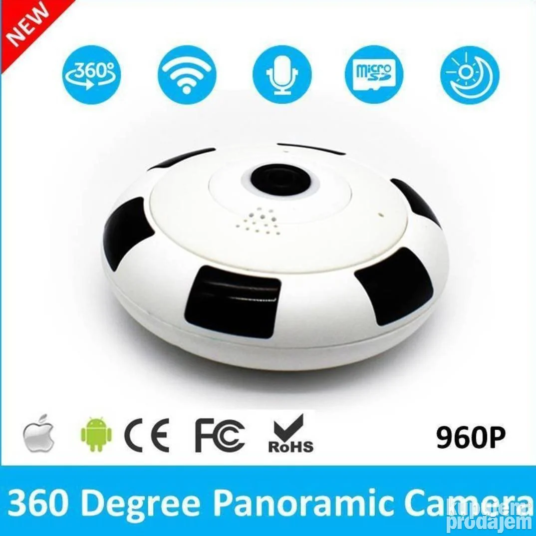 Ip kamera Panorama kamera 360stepeni - Ip kamera Panorama kamera 360stepeni