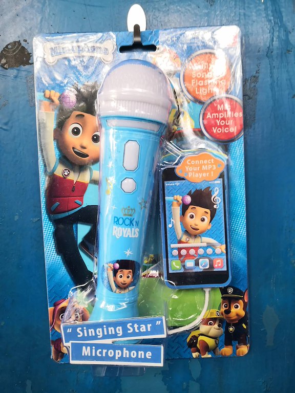 Karaoke Paw patrol mikrofon za decu - Karaoke Paw patrol mikrofon za decu