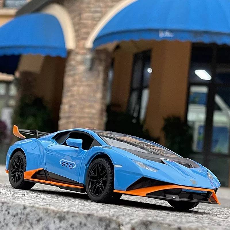 Lamborghini Huracan STO 1/24 Plavi - Lamborghini Huracan STO 1/24 Plavi