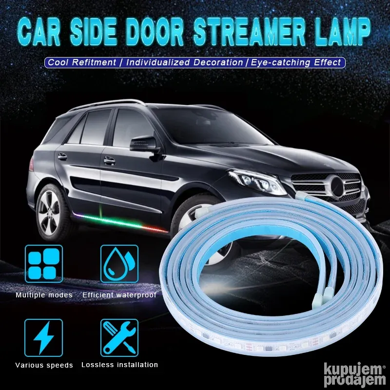 LED trake ambijentalno osvetlenje za auto svetlo ispod vrata - LED trake ambijentalno osvetlenje za auto svetlo ispod vrata