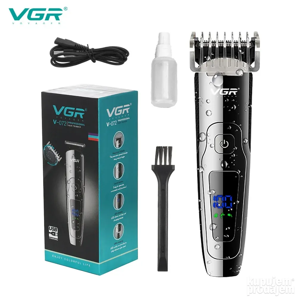 Masinica za sisanje i brijanje vodootporna VGR 072 - Masinica za sisanje i brijanje vodootporna VGR 072