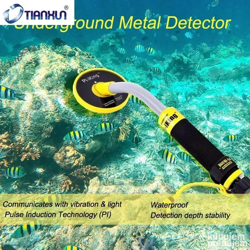 Metal detektor podvodni Detektor za metal i zlato podvodni - Metal detektor podvodni Detektor za metal i zlato podvodni