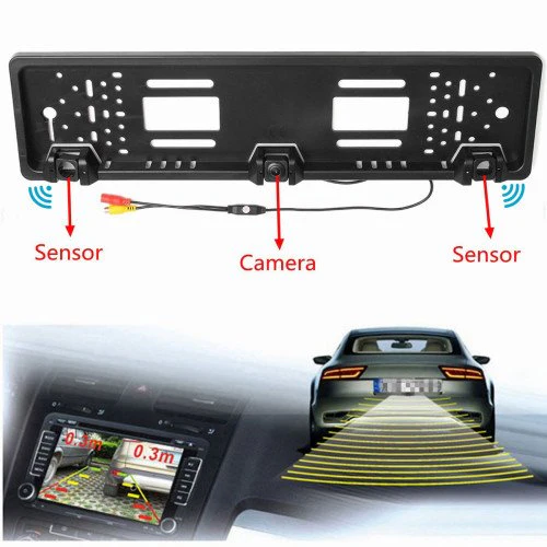 Parking senzori i kamera u ramu tablice - Parking senzori i kamera u ramu tablice