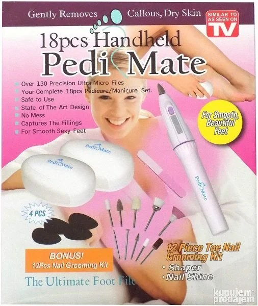 Pedi Mate set pedikir/pedikir set - Pedi Mate set pedikir/pedikir set