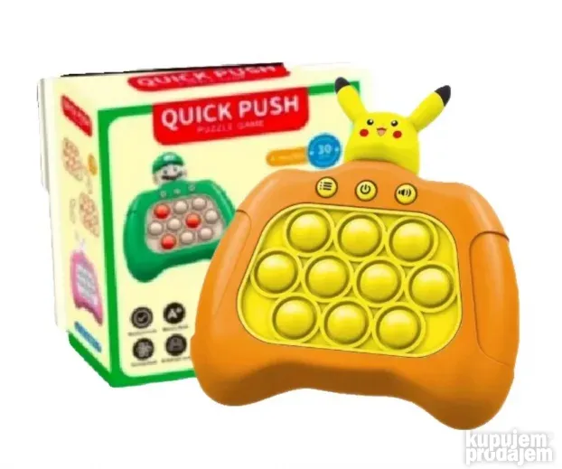 Pikachu Pokemon pop it ulovi krug društvena igra - Pikachu Pokemon pop it ulovi krug društvena igra