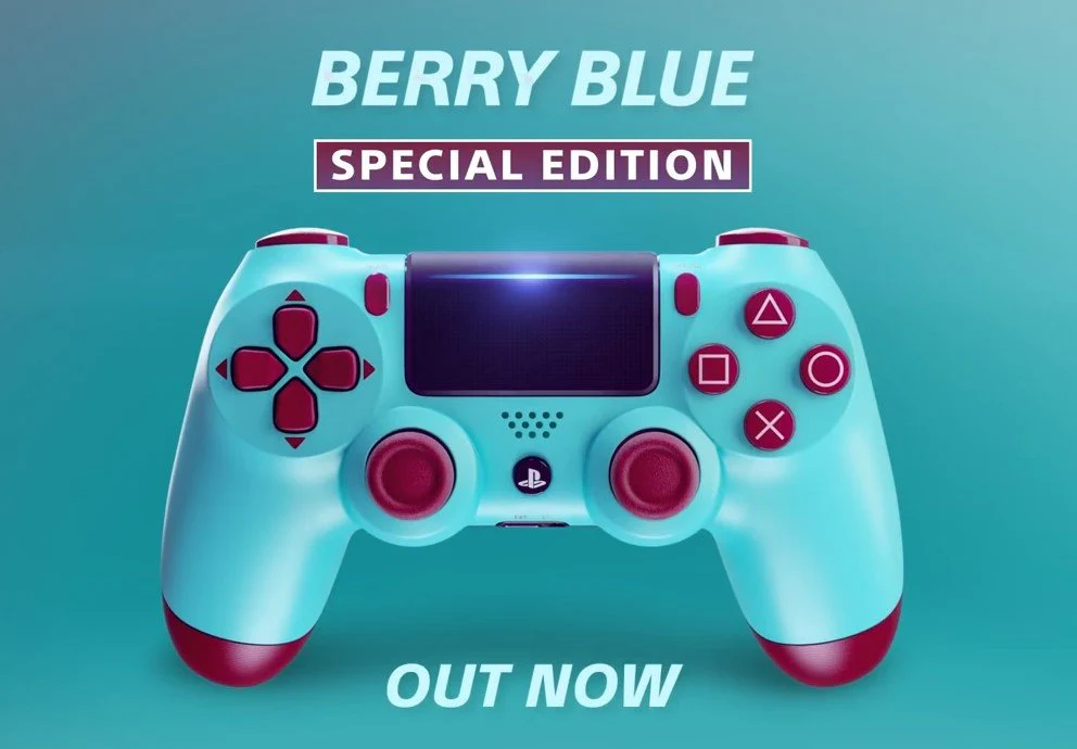 Plavi Dzojstik za PS4 bezicni Berry Blue - pistac - Plavi Dzojstik za PS4 bezicni Berry Blue - pistac