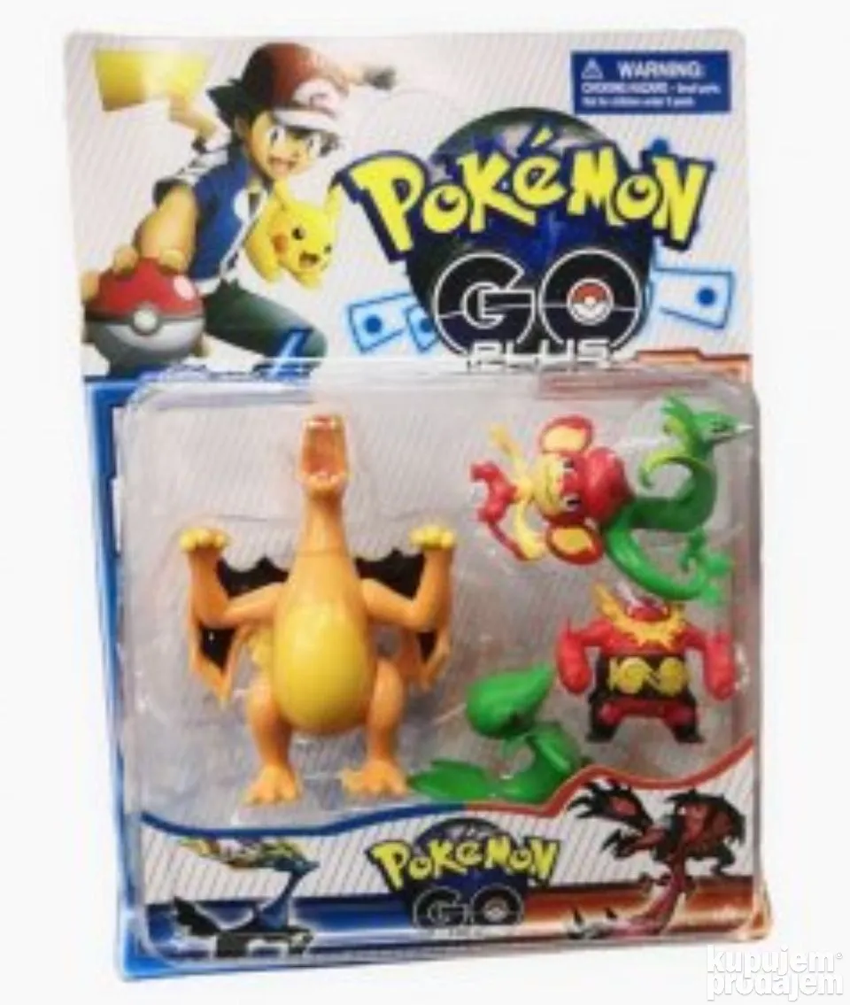 Pokemon Charizard+4 pokemona 2K24M207 - Pokemon Charizard+4 pokemona 2K24M207