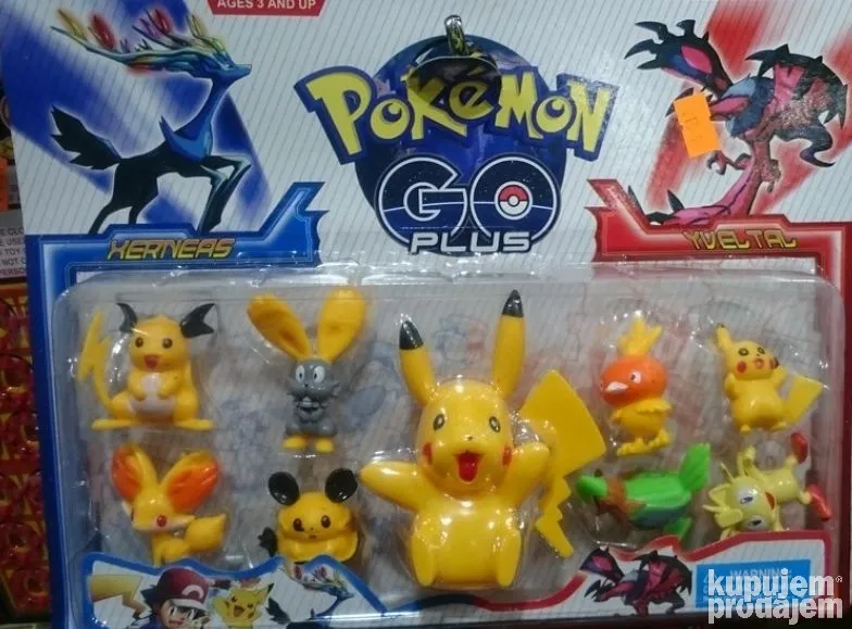 Pokemon Pikachu+4 pokemona 2K24M209 - Pokemon Pikachu+4 pokemona 2K24M209