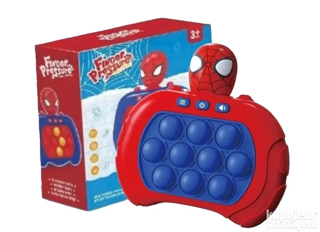 Pop it ulovi krug društvena igra Spiderman 2K24M194 - Pop it ulovi krug društvena igra Spiderman 2K24M194