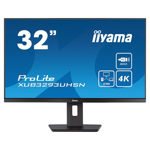 Iiyama 31.5″ 4K UHD ProLite monitor | XUB3293UHSN-B5