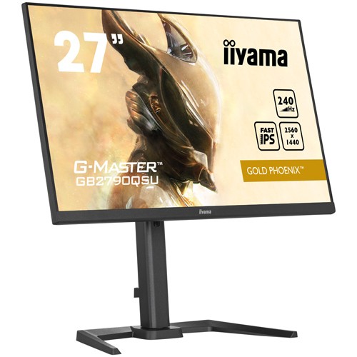 Iiyama 27″ WQHD 240Hz Gold Phoenix Gaming monitor | GB2790QSU-B5