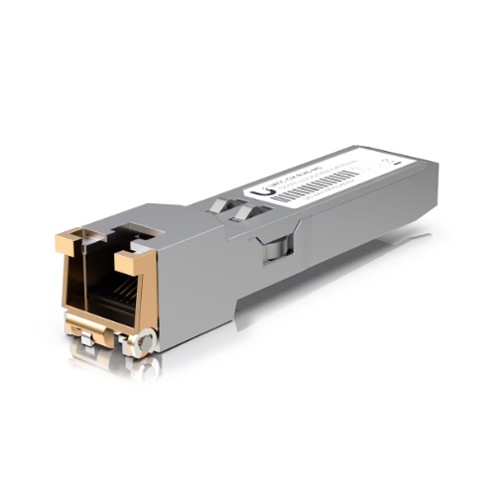 Ubiquiti SFP+ to RJ45 Adapter transceiver module | UACC-CM-RJ45-MG