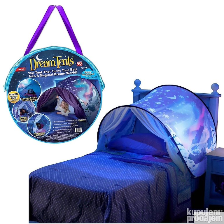 Sator za deciji krevet zvezdano nebo Dream Tents - Sator za deciji krevet zvezdano nebo Dream Tents