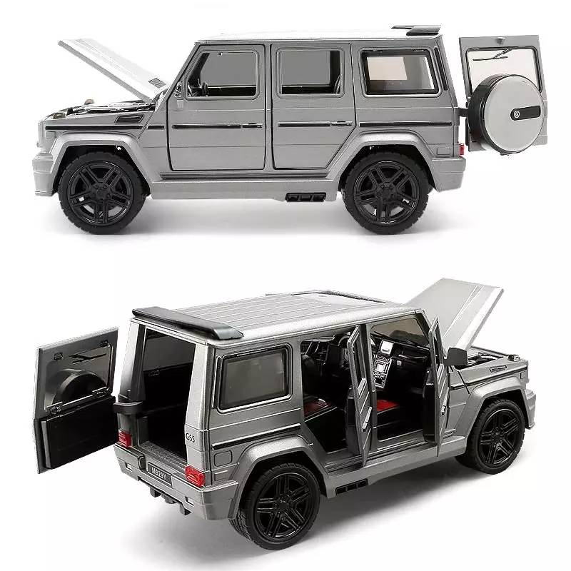 Sivi Metalni Mercedes Benz G Klasee 1/24 - Sivi Metalni Mercedes Benz G Klasee 1/24