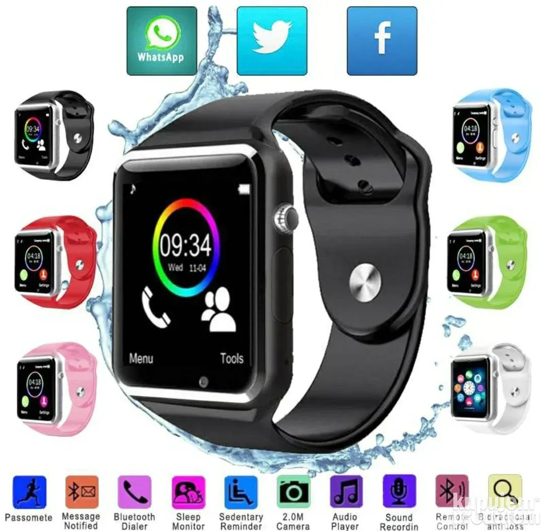 Smart sat telefon Pametan sat A1 Smart Watch - Smart sat telefon Pametan sat A1 Smart Watch