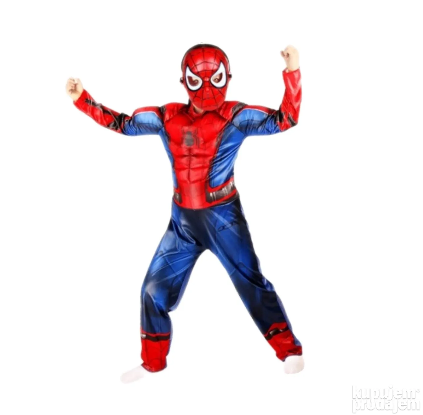 Spiderman kostim sa mišićima 90 do 110 2K24M407 - Spiderman kostim sa mišićima 90 do 110 2K24M407