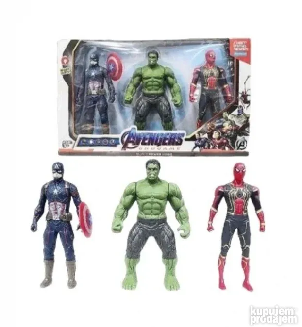 Super Heroji Spiderman, Captian America, i Hulk - Super Heroji Spiderman, Captian America, i Hulk