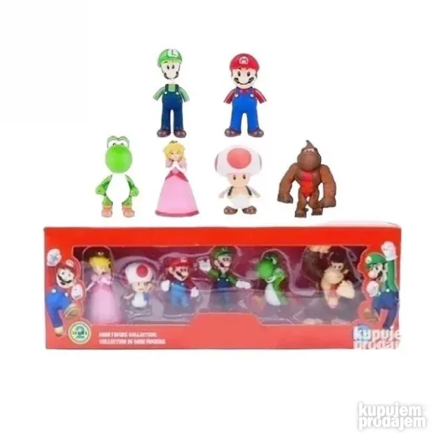 Super Mario figurice 6u1 - Super Mario figurice 6u1