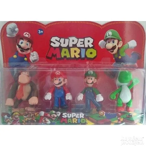 Super mario figurice set od 4kom - Super mario figurice set od 4kom