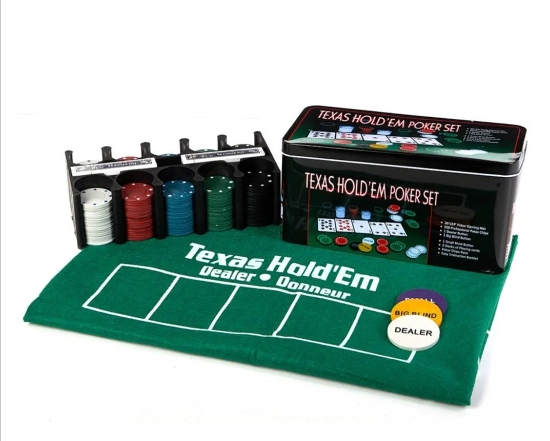 Texas hold'em poker set od 200 čipova - Texas hold'em poker set od 200 čipova