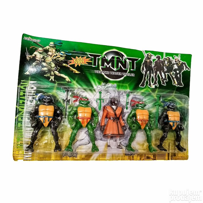 TMNT Set od 6 Figurice - TMNT Set od 6 Figurice