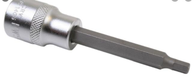 "Ključ nasadni dugi sa inbus profilom 5 mm prihvat 1/2"" dužine 100 mm ASTA"