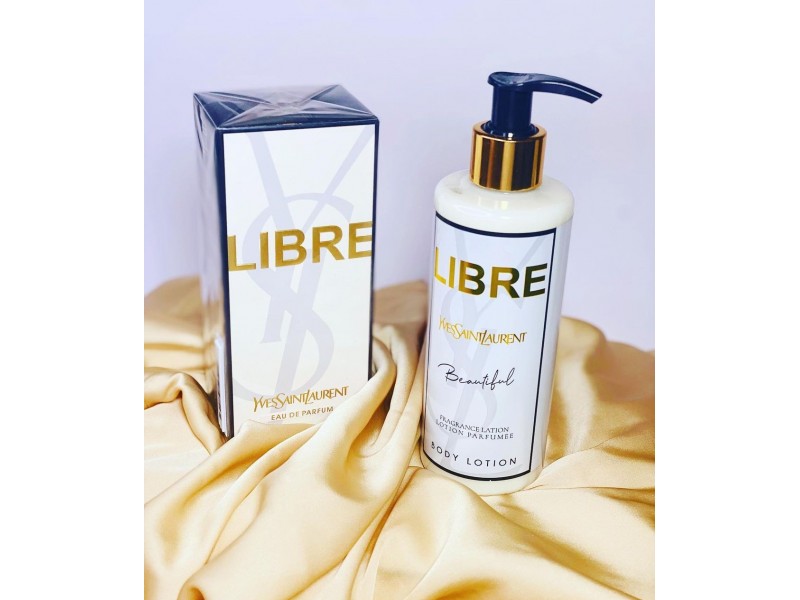 SET Yves Saint Lauren LIBRE Parfem+Body Losion