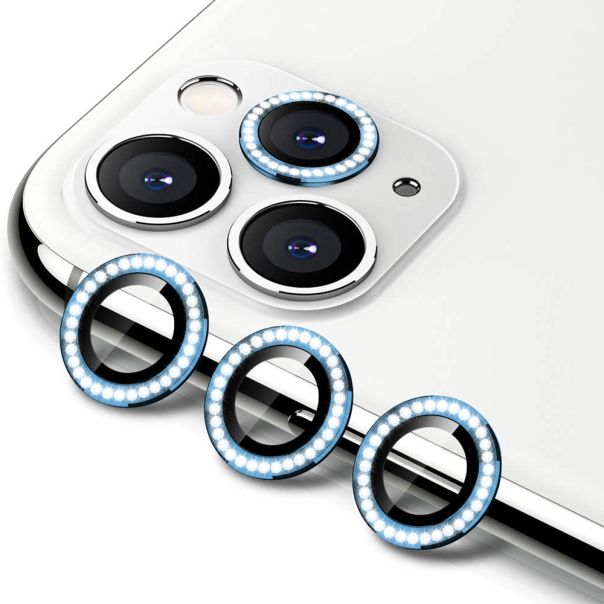 Zaštita za kameru Diamond Premium za Iphone 11 Pro/11 Pro Max, plava