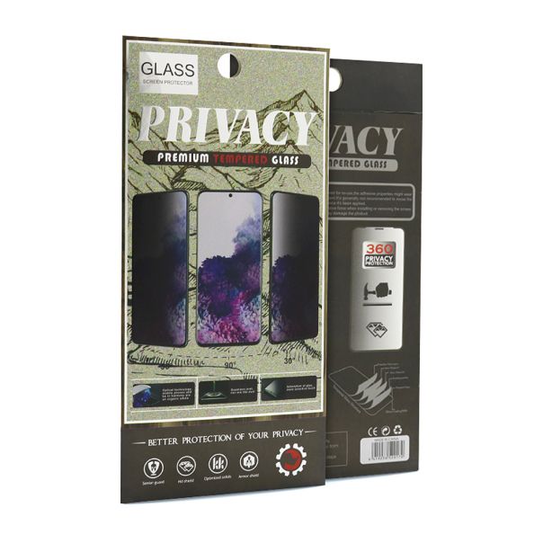 Folija za zaštitu ekrana Glass Privacy 2.5D Full glue za Samsung A546B Galaxy A54 5G, crna