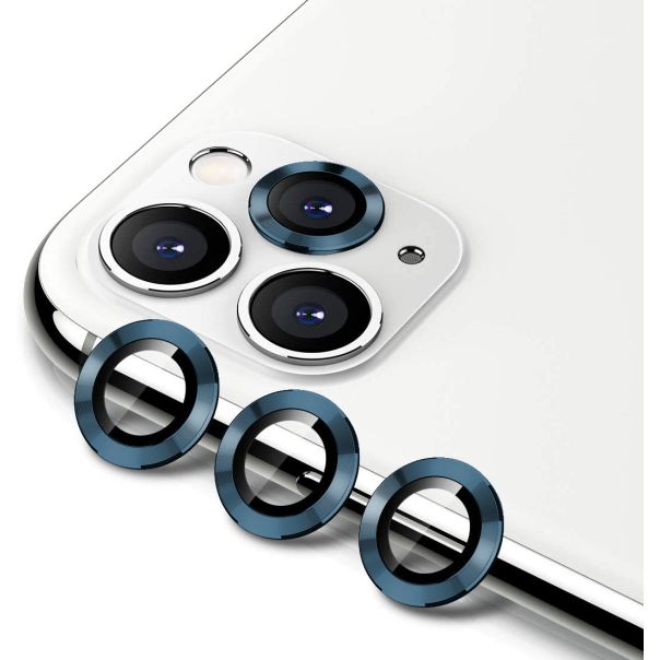 Zaštita za kameru Ring za Iphone 11 Pro/11 Pro Max, plava