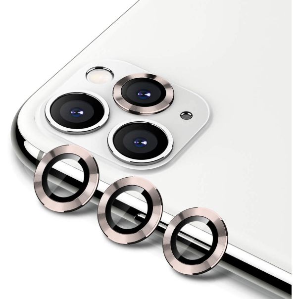 Zaštita za kameru Ring za Iphone 11 Pro/11 Pro Max, roza