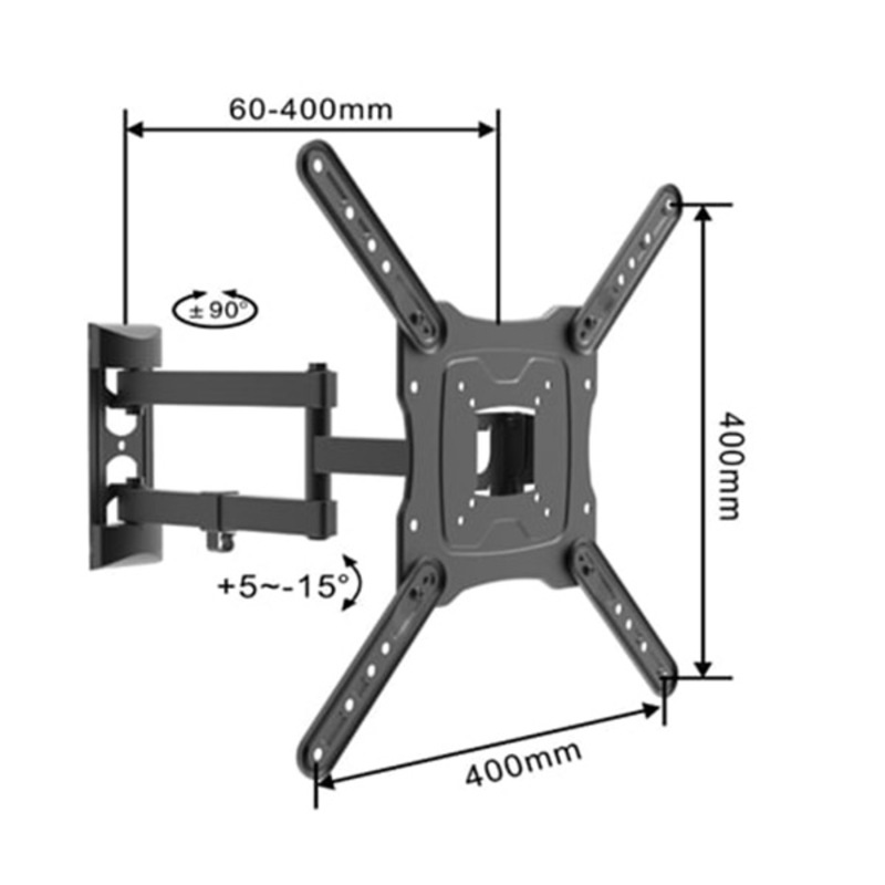 TV nosač Linkom zglobni 17-55 400*400