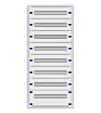 Inst.umetak 2-24K komp.8 redni,dubina 180mm, met.pr.ploče
Front plates sheet steel