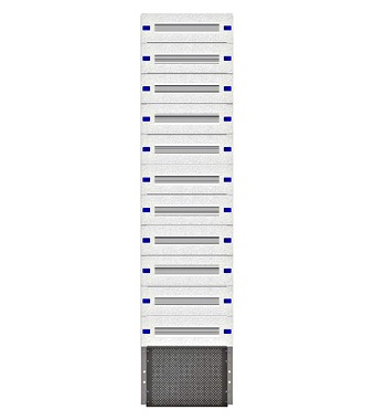 Metalno mod.kuć.39HU komplet, mont.ploča 6HU, 1794x420x150mm
construction sample from top side: 11xG3, B6, including insert supporters 39HU and perforated mounting plate 6HU, H=1794 W=420 D=150mm...