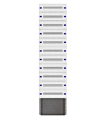 Metalno mod.kuć.39HU komplet, mont.ploča 6HU, 1794x440x150mm
construction sample from top side: 11xG3, B6, including insert supporters 39HU and perforated mounting plate 6HU, H=1794 W=440 D=150mm...