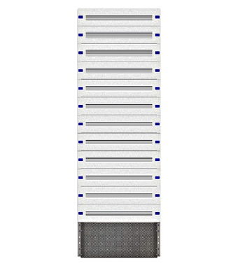 Metalno mod.kuć.42HU komplet, mont.ploča 6HU, 1932x640x150mm
construction sample from top side: 12xG3, B6, including insert supporters 42HU and perforated mounting plate 6HU, H=1932 W=640 D=150mm...