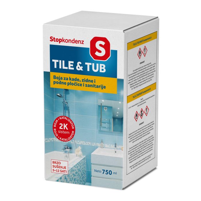 Stop Kondenz Tile&Tub - Boja za pločice i kadu 750ml