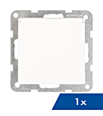 Monofazna ut.na kleme, sa poklopcem bela, VISIO S50 (55x55)
na oprugu, bijela, VISIO S 55 (55x55)