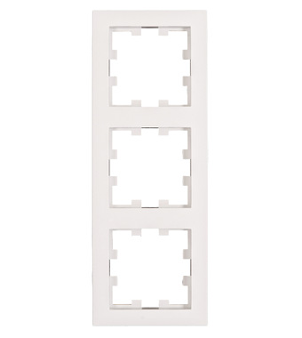 Trostruka okvir, dizajn CUBIC, bela
VISIO S 55 (55x55)