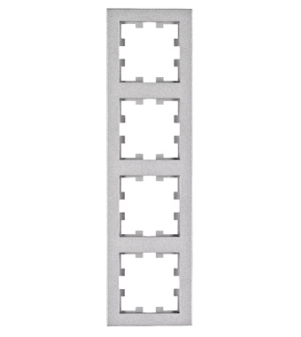 Četvorostruki okvir, Design CUBIC, srebrni
VISIO S 55 (55x55)