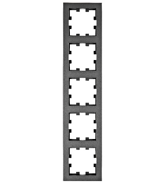 Petostruki okvir, dizajn CUBIC, antracit
VISIO S 55 (55x55)