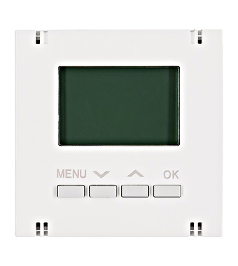 Digitalni sobni termostat - gornji deo, grejanje, bela
VISIO S 55, kompletirati sa umetkom termostata: EV103009--